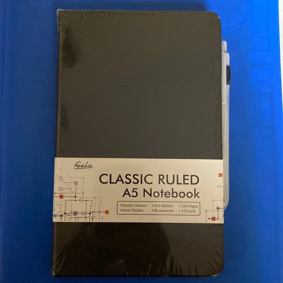 Feela | Office | Nwt Feela Classic Ruled A5 Notebook Seeled In Original ...